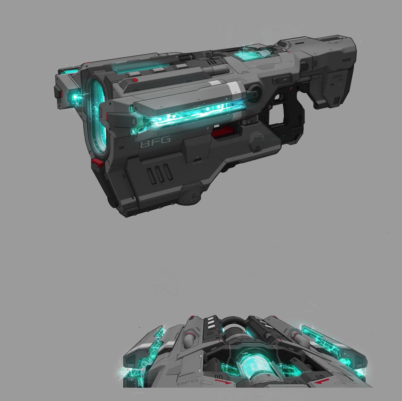 BFG во всей красе: Оружие нового DOOM: галерея — Meduza