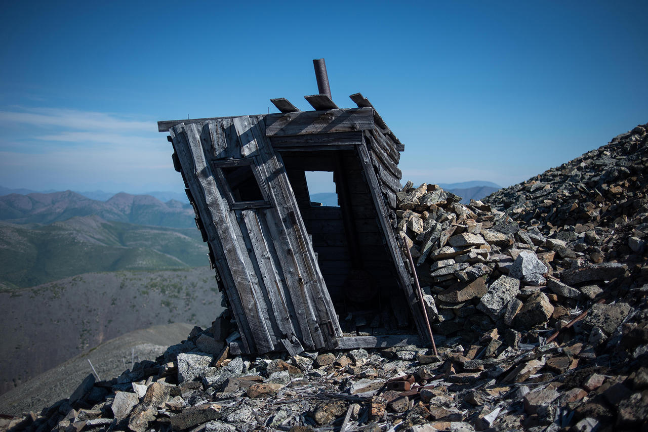 The ruins of a uranium mining Russian prison camp: Photographs from an ...