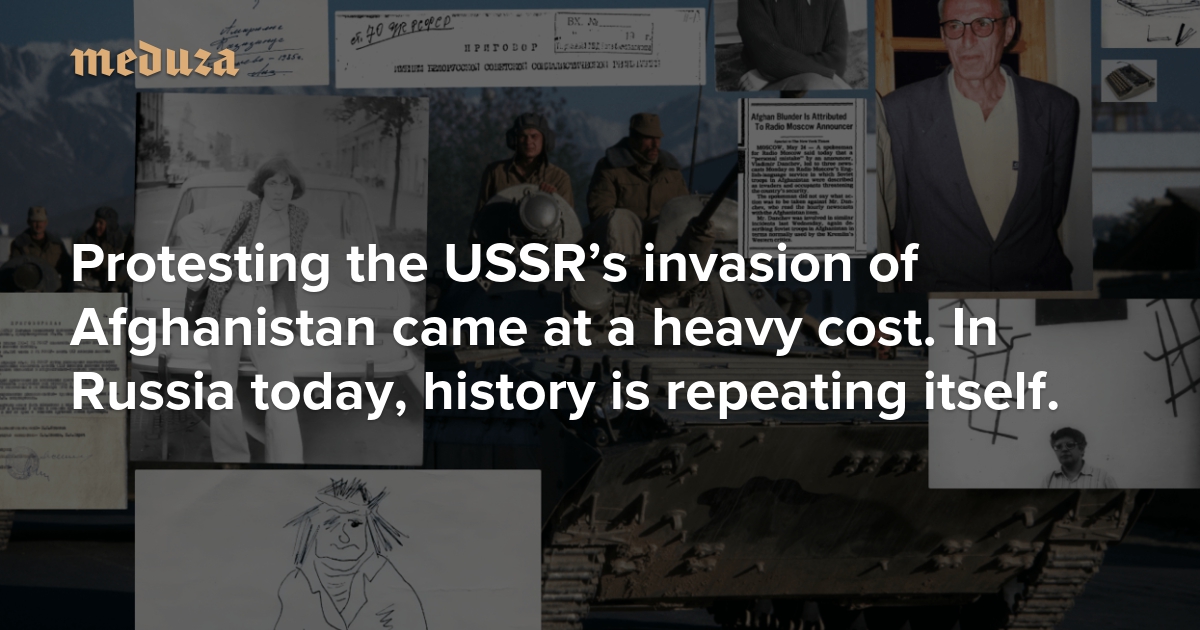 ‘No normal person would oppose the Afghan War’ Protesting the USSR’s ...