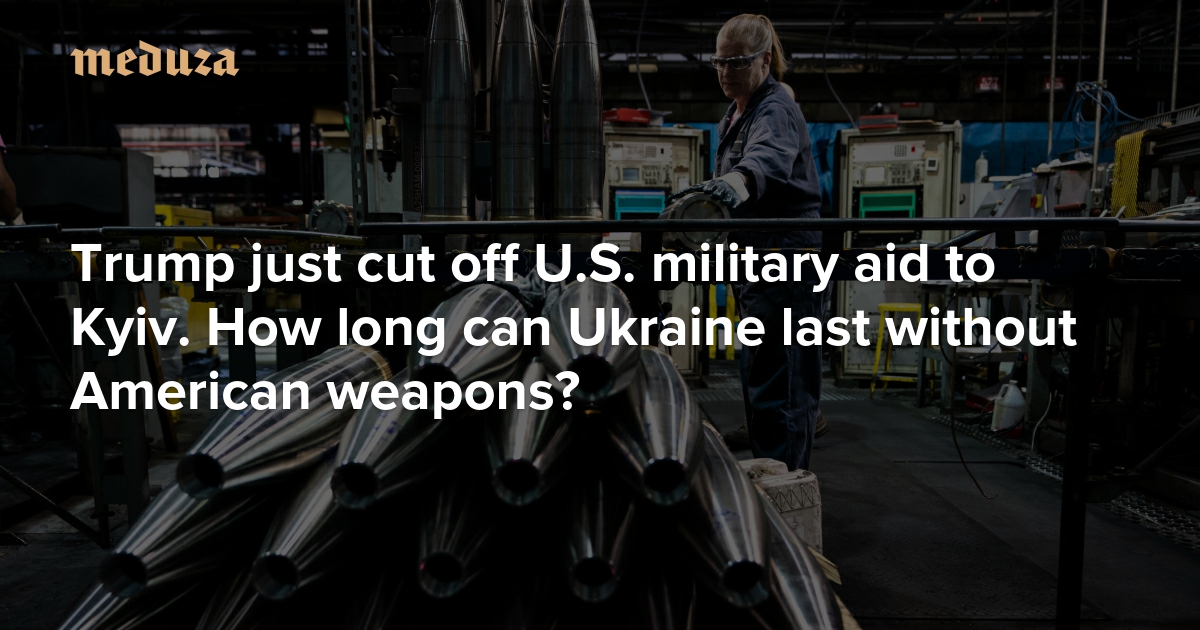 What happens to Ukraine now that Trump cut off military aid?