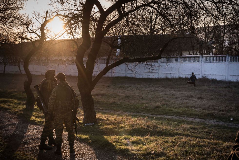The little green men A look at the people behind the annexation of ...