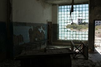 A former city on a former island Behold the ruins of Aralsk-7, the site ...