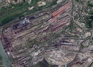 After the siege Google updated its satellite images of Mariupol for the ...