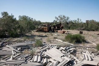 A former city on a former island Behold the ruins of Aralsk-7, the site ...
