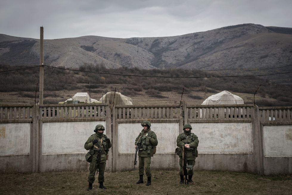 The little green men A look at the people behind the annexation of ...